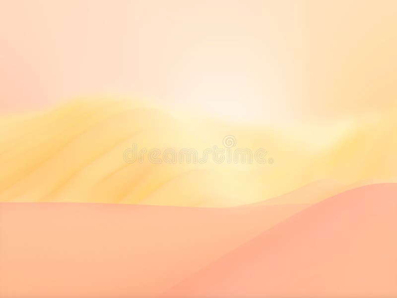 Sweet desert background stock illustration. Illustration of orange ...
