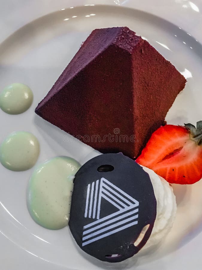 Sweet dessert sample. stock photo. Image of fundy, downtown - 176487196