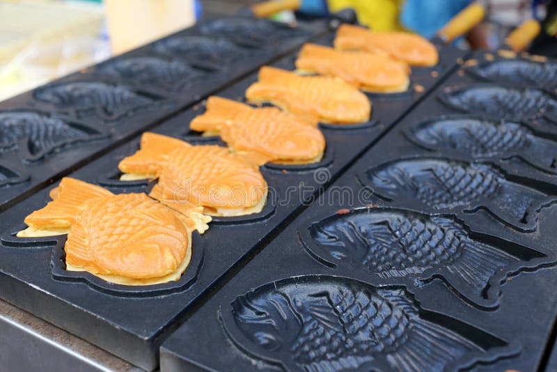Sweet Dessert with Shape Fish on the Oven. Stock Photo - Image of sweet ...