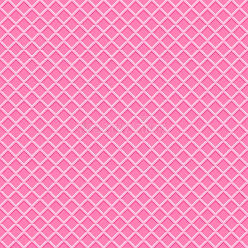 Pink Wafer pattern stock vector. Illustration of pattern - 177784758