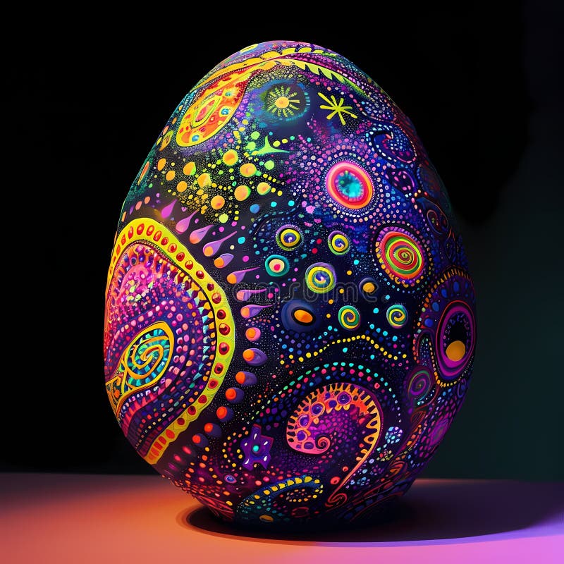 Rabbit and Easter Eggs Graphic Illustration for Easter Day Background ...