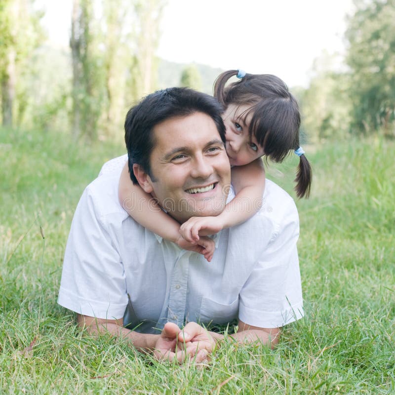 Sweet embrace stock image. Image of family, nature, parent - 10012673