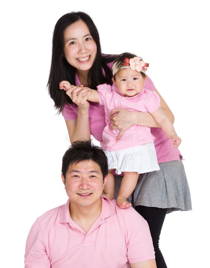 Sweet family portrait stock image. Image of child, cheerful - 40942667