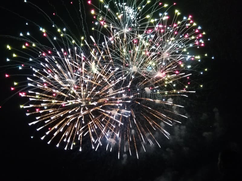 Sweet Firework Feuerwerk Pyro Nice Stock Photo - Image of firework ...