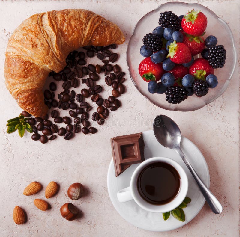 Sweet Food, Breakfast Time, Chocolate Stock Photo - Image of brown ...