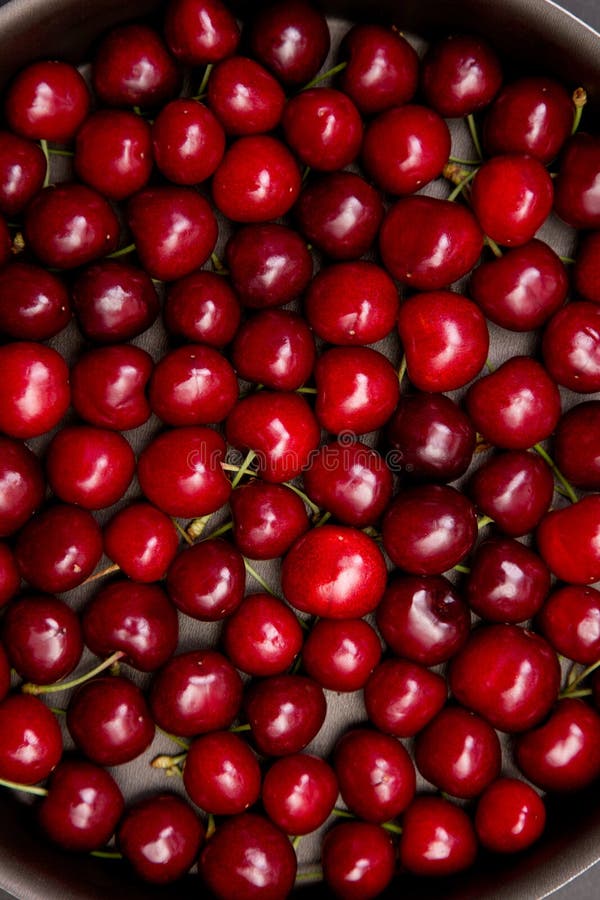 Sweet Fresh Cherry Background Stock Image - Image of dietary, food ...