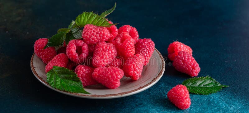 Sweet Fresh Organic Raspberries Background Close-up Stock Photo - Image ...