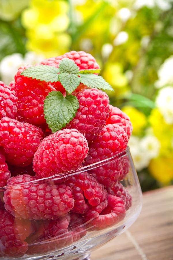 Sweet Fresh Raspberry Fruits Stock Image - Image of fruit, background ...