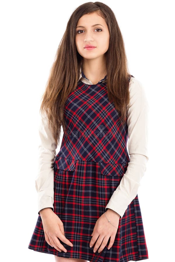 Sweet Friendly Young Student Girl Stock Image - Image of smart ...