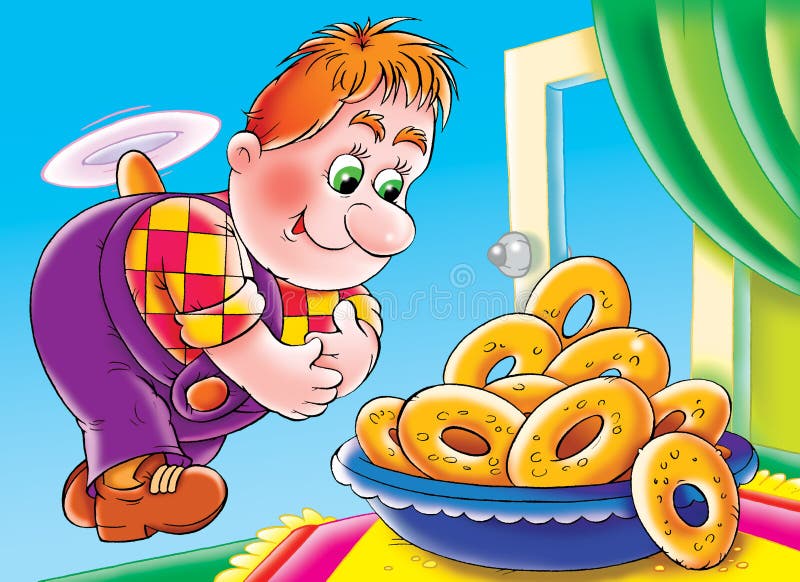 Fritter Cartoon Stock Illustrations – 197 Fritter Cartoon Stock ...