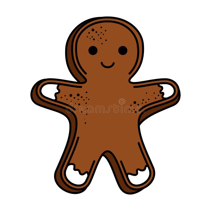 Sweet ginger cookie icon stock vector. Illustration of celebration ...