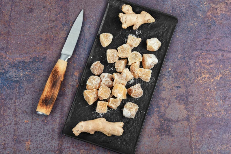 Sweet ginger dessert stock image. Image of health, natural - 305042815