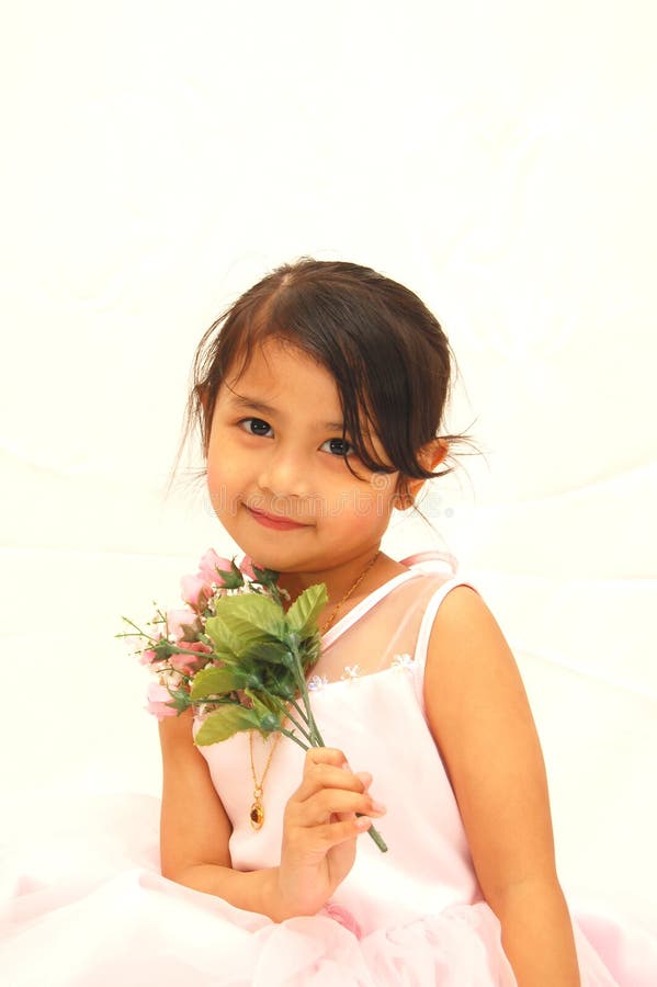 Sweet girl smiling stock image. Image of krzesao, lovely - 53903763