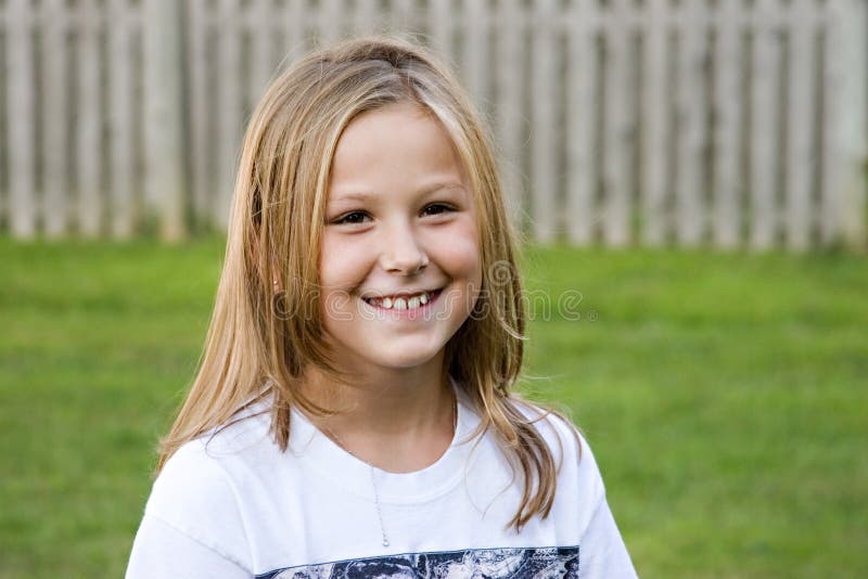 Sweet Girl stock photo. Image of hair, looking, caucasian - 3966446