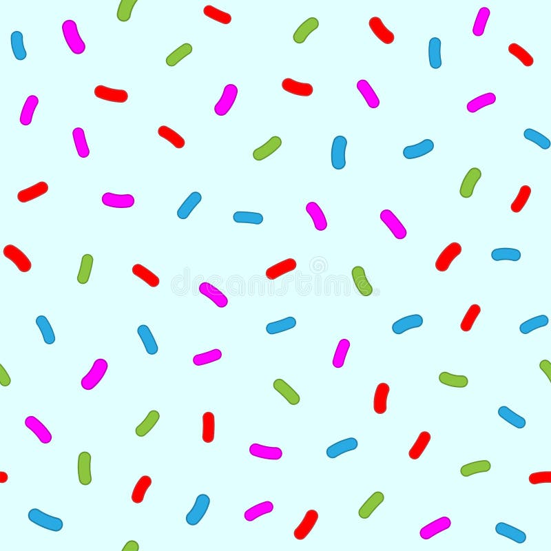 Sweet Glaze Texture. Seamless Pattern Stock Vector - Illustration of ...