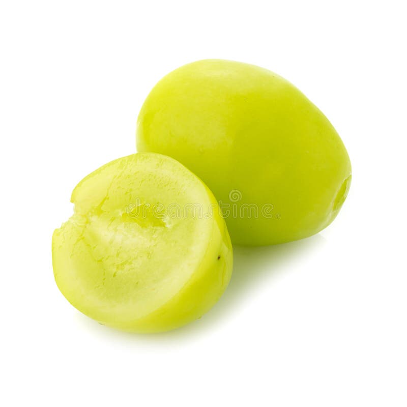 Sweet Green and Orange Mango on Supermarket Stock Image - Image of ...