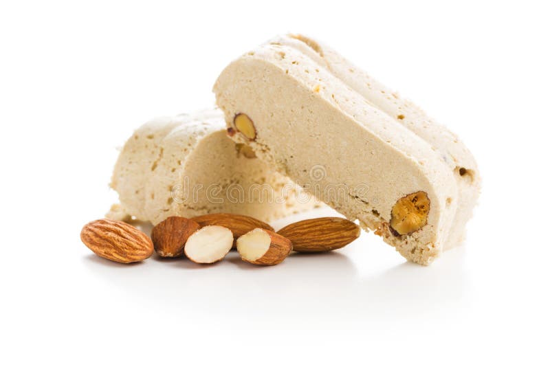 Sweet halva dessert slices stock image. Image of dessert - 141321201