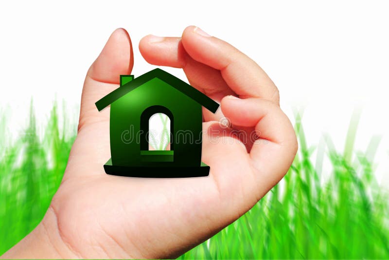 Home For Rent Sign Board With Post And Home Icon Design Stock ...