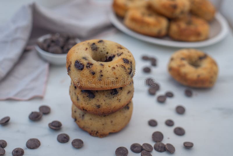 Donuts Made With Biscuit Dough Stock Photos - Free & Royalty-Free Stock ...