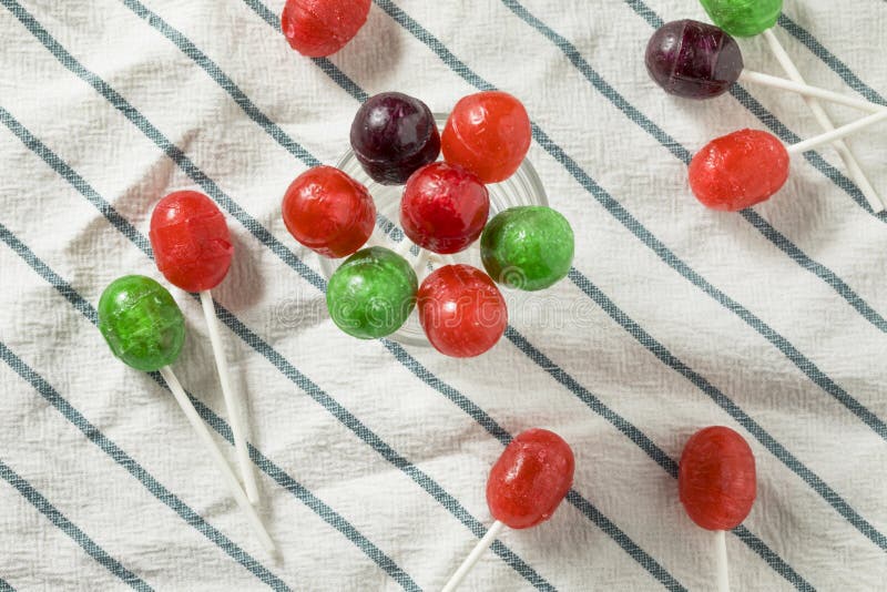 Sweet Homemade Sugar Sucker Stock Image - Image of color, pink: 130390309