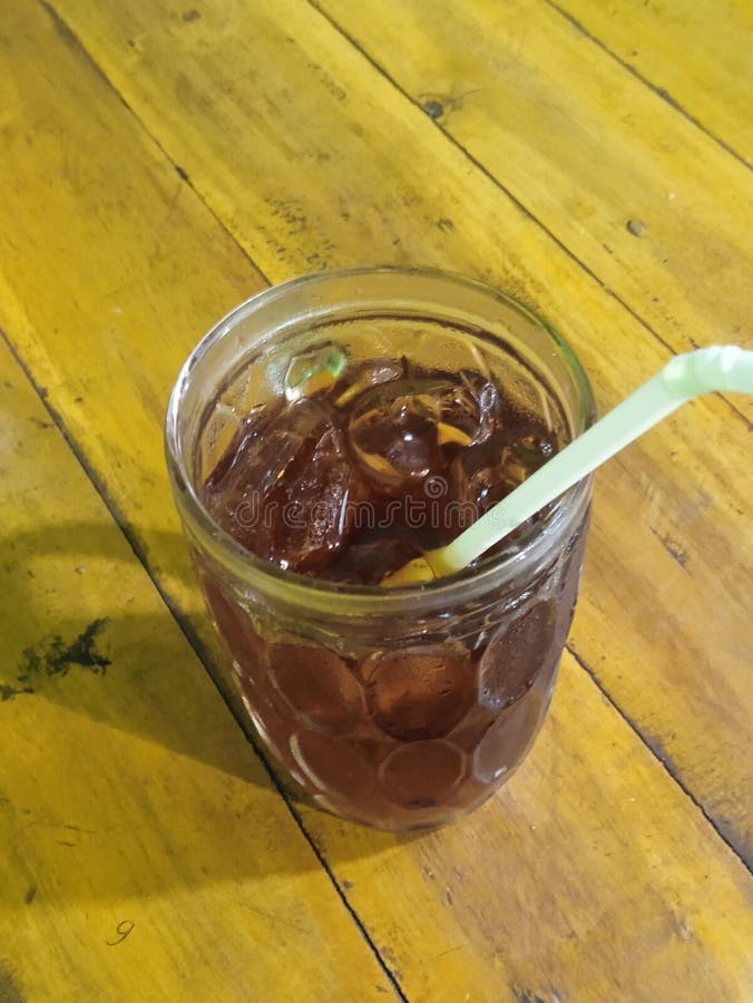 Sweet Ice Tea Es Teh Manis stock photo. Image of sweet - 278007578