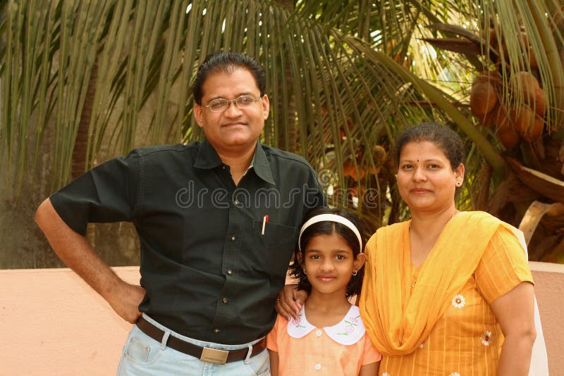 Sweet Indian family stock image. Image of happy, support - 7726791