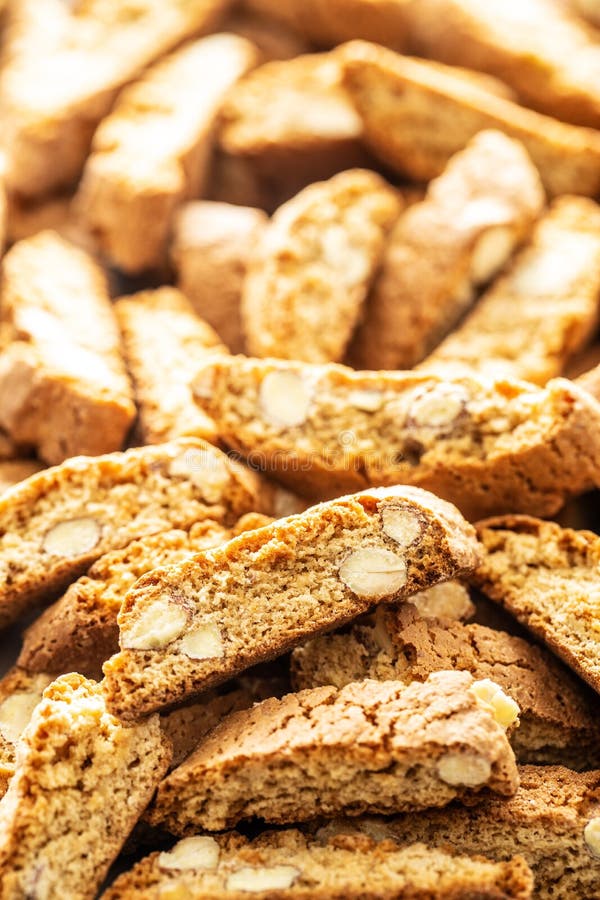 Sweet Italian Cantuccini Cookies. Stock Image - Image of dessert ...