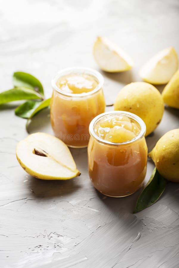 Sweet Jam with Yellow Pears Stock Image - Image of season, delicious ...