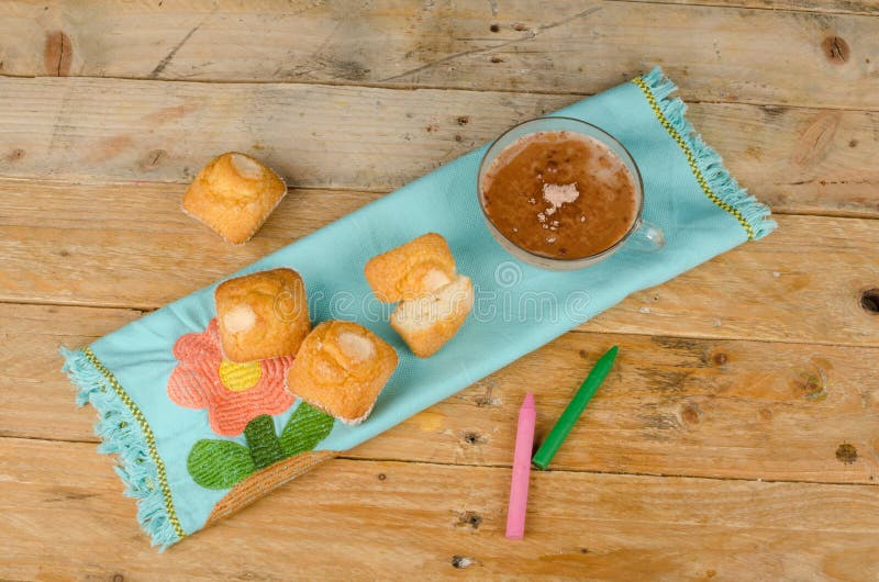 Sweet kid snack stock image. Image of food, cupcakes - 45741895