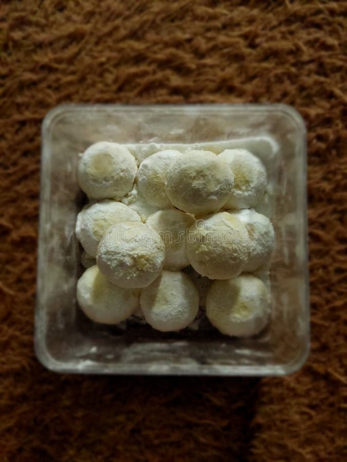 Sweet Like a Snowball Cookies Stock Image - Image of snowball, sweet ...