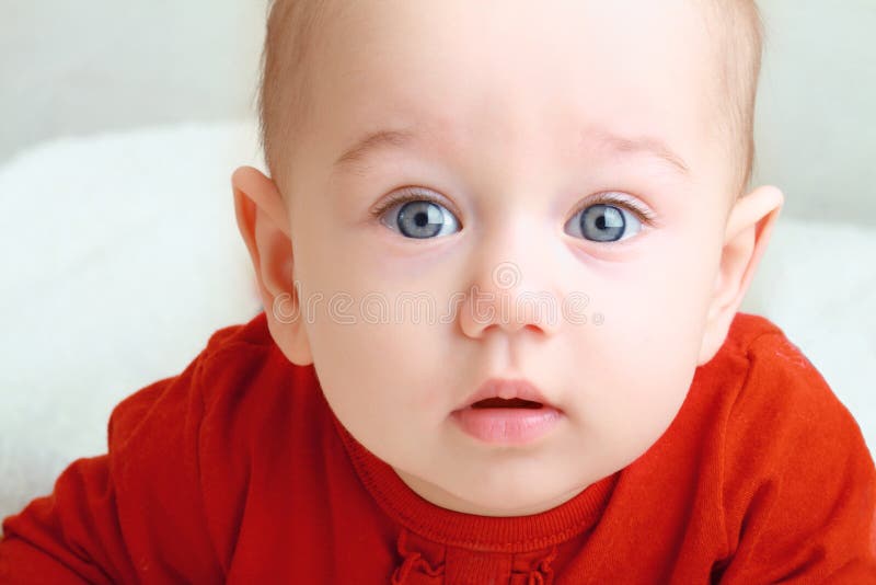Sweet little baby stock image. Image of lifestyle, face - 30365785