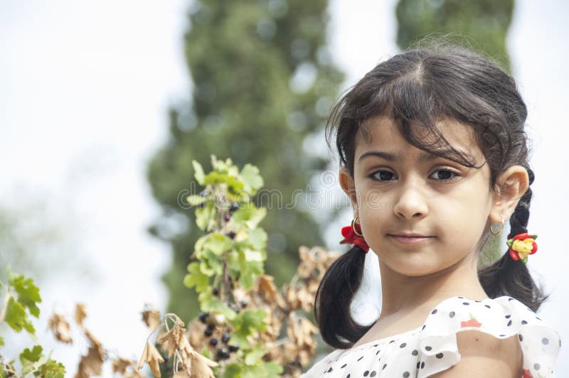 Sweet little girl outdoors stock image. Image of lifestyle - 49383979