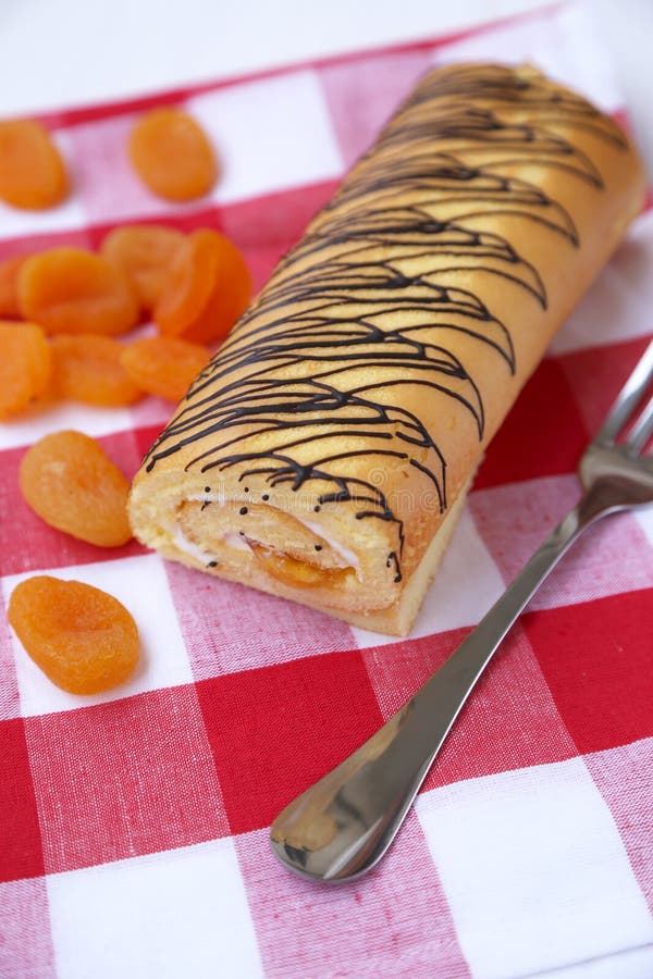 Sweet loaf stock image. Image of apricot, cutting, rustic - 39189361