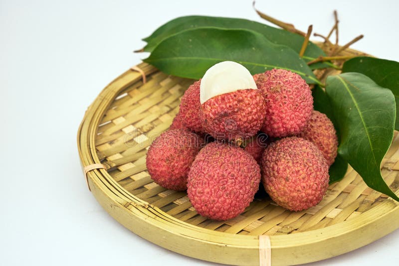 Sweet lychee fruit stock image. Image of vitamin, food - 54477399