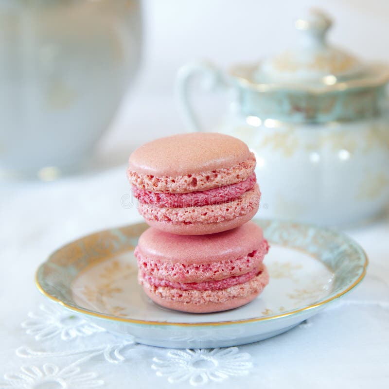 Sweet Macarons stock image. Image of stuffed, shop, meringue - 39504533