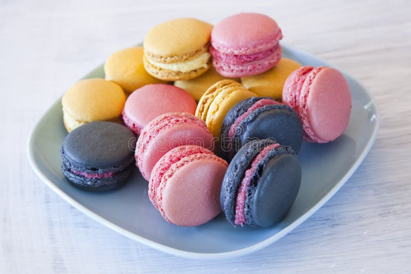 Sweet Macarons stock image. Image of macaron, food, fine - 39504631