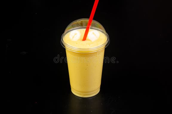 Sweet mango shake stock image. Image of orange, diet - 127965623