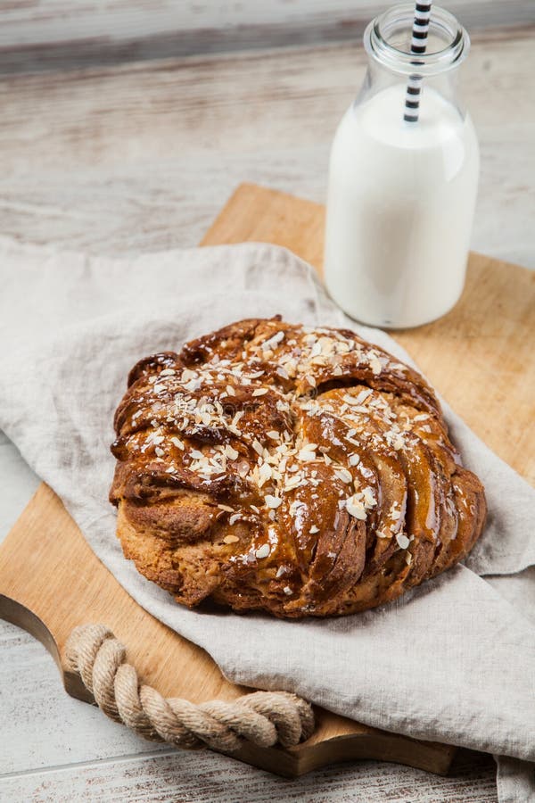 Sweet maple syrup bread stock image. Image of fresh - 114136879