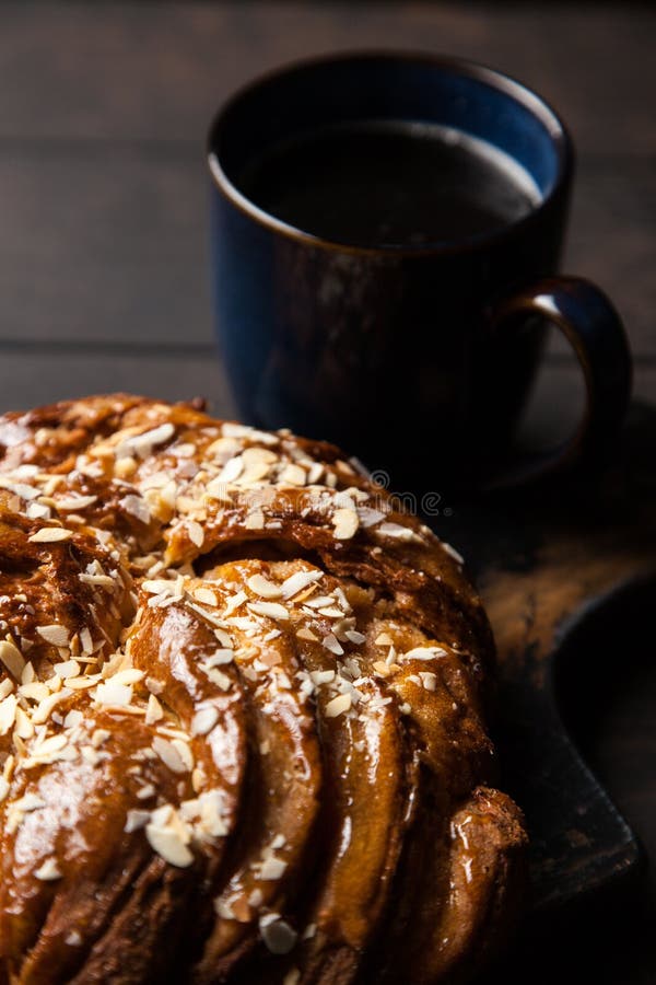 Sweet maple syrup bread stock photo. Image of banana - 113798592