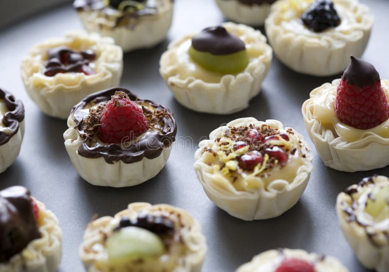 Sweet mini pastries stock image. Image of sugar, presentation - 3514969