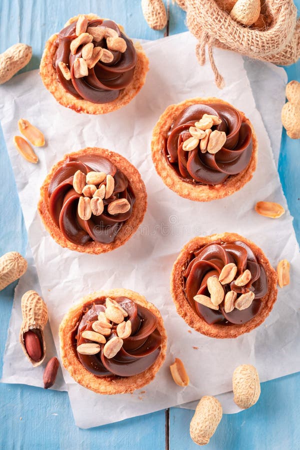 Sweet Mini Tartlets As a Sweet Snack Stock Image - Image of tart ...