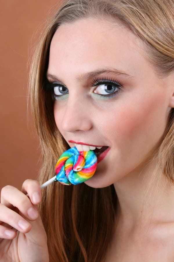 Sweet Model stock photo. Image of pink, brown, lashes - 5760068