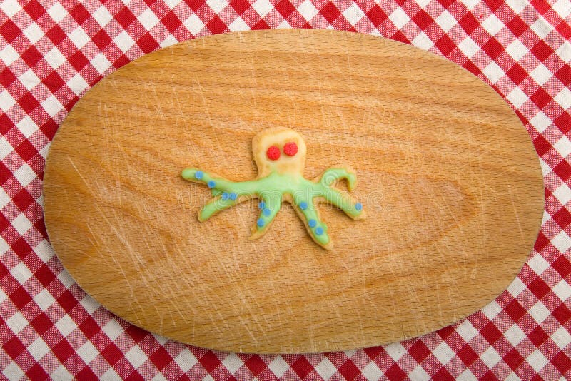 Sweet octopus stock image. Image of cookies, decorate - 11191847