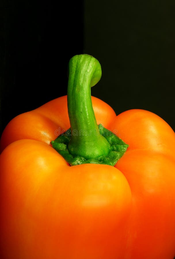Sweet orange bell peppers stock image. Image of yellow - 33181283