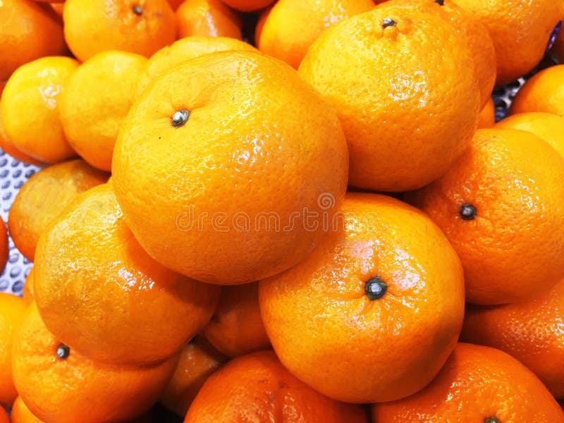 Sweet Orange at the Supermarket Stock Image - Image of tasty, diet ...
