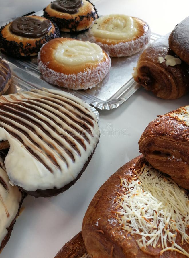 Sweet Palms and Shells in the Bakery Stock Photo - Image of diet, loaf ...