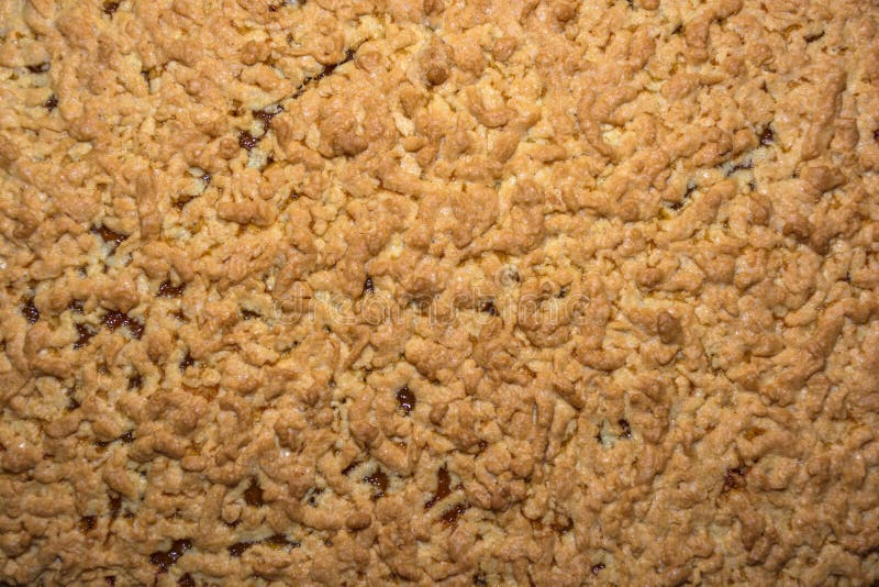 Sweet Pastries, Apple Pie Texture, Top View Stock Image - Image of ...