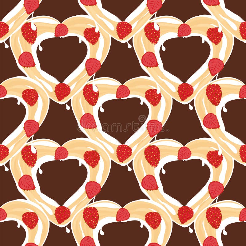 Sweet pattern stock vector. Illustration of cheerful - 42426596