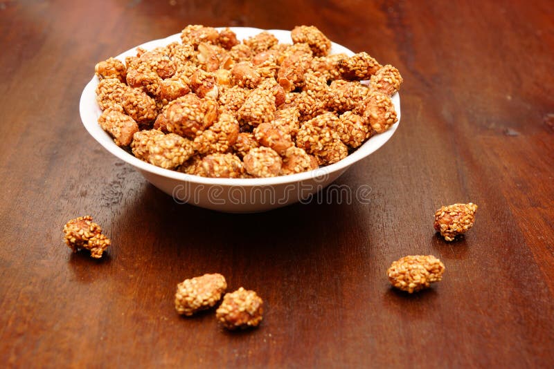 Sweet peanuts stock photo. Image of peanuts, snack, table - 26866940