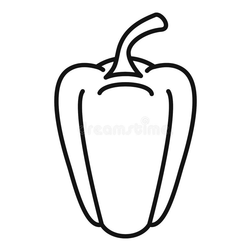 Pepper Outline Stock Illustrations – 27,813 Pepper Outline Stock ...